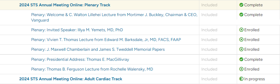 2024 STS Annual Meeting Online | STS Learning Center